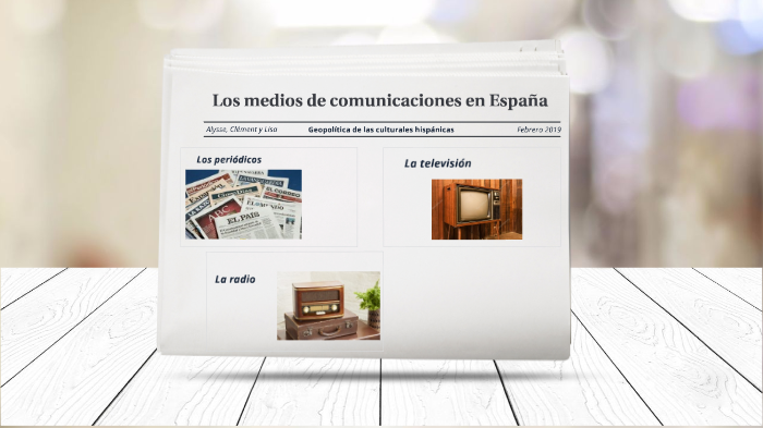 Los medios de comunicaciones en Espana by Clément BINZ on Prezi