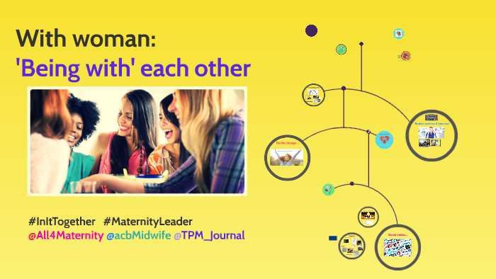 With woman: building passionate communities together by Anna Byrom on Prezi