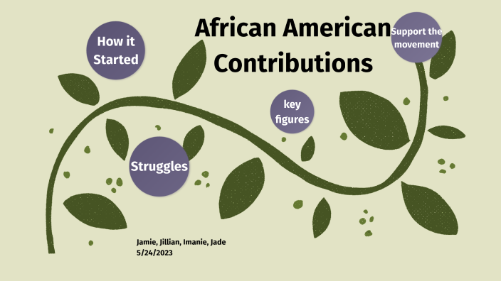 African American Contributions by Jamie Pinkney on Prezi