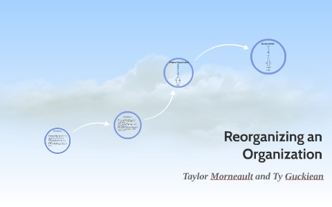 Reorganizing an Organization by on Prezi