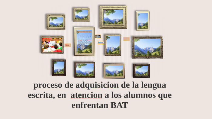 proceso de adquisicion de la lengua escrita, en atencion a by zuleth ...