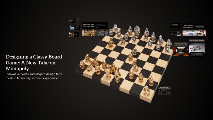 Designing a Classy Board Game: A New Take on Monopoly by Доника ...