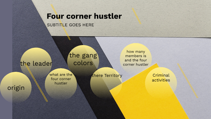 Four corner hustler by jahvie'l mcculler on Prezi