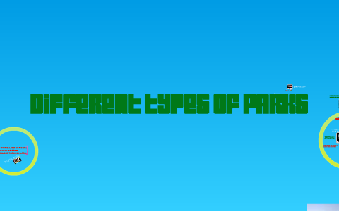 different types of parks by stephan broadus on Prezi