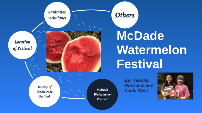 McDade Watermelon Festival by Kayla Obst on Prezi