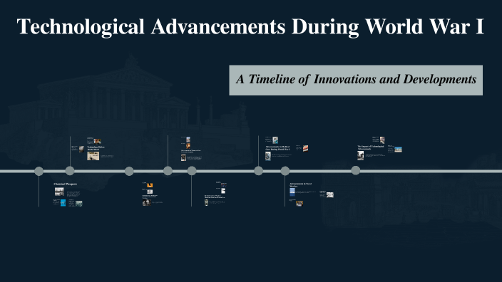 Technological Advancements During World War I by Gabe Battye on Prezi
