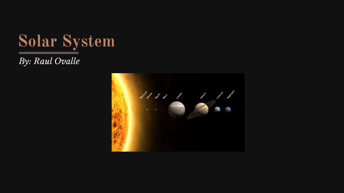 Solar system by on Prezi