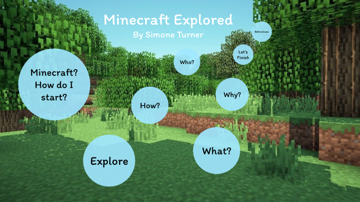 Minecraft - Encouraging Exploration by Simone Turner on Prezi