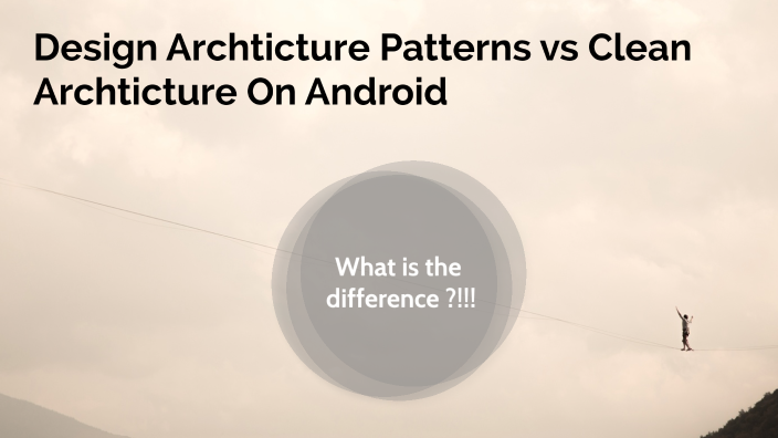Design Architucutre pattern vs Clean Architucutre by Mhmed Ahmed on Prezi
