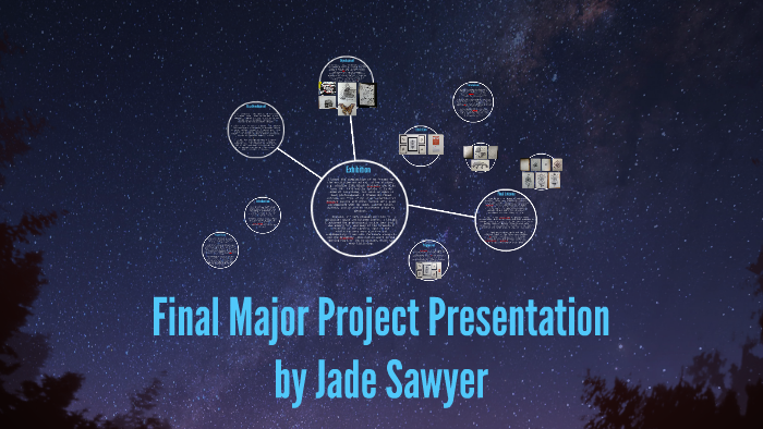 Final Major Project Presentation by Jade Sawyer on Prezi