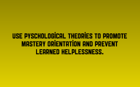 Mastery Orientation by Alex Ure on Prezi