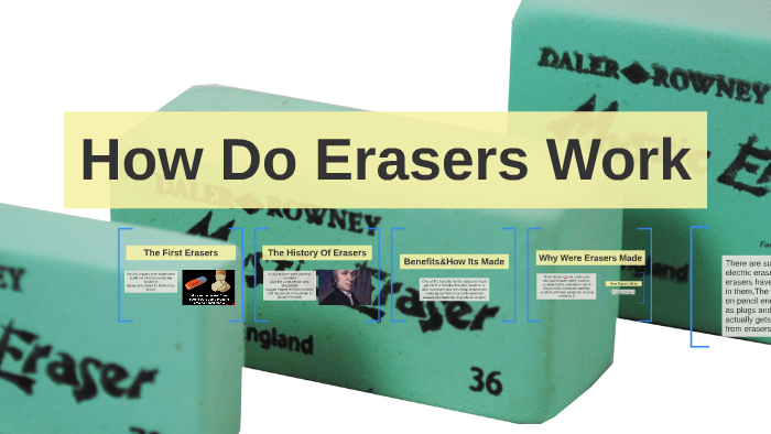 How do erasers work by Melinda Da Rocha on Prezi