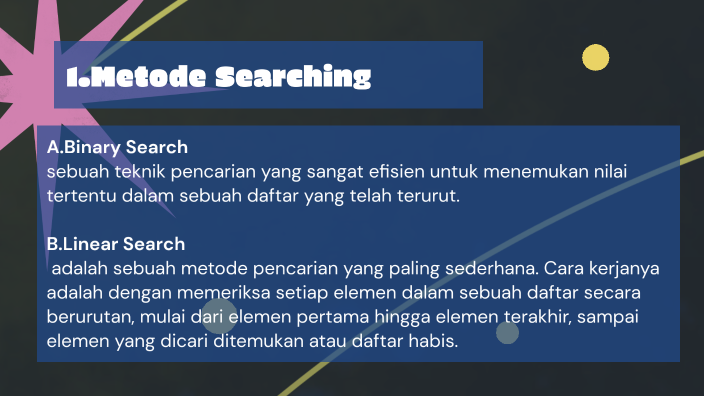 Kelebihan dan Kekurangan Metode Searching by Rafi Nurhakim on Prezi