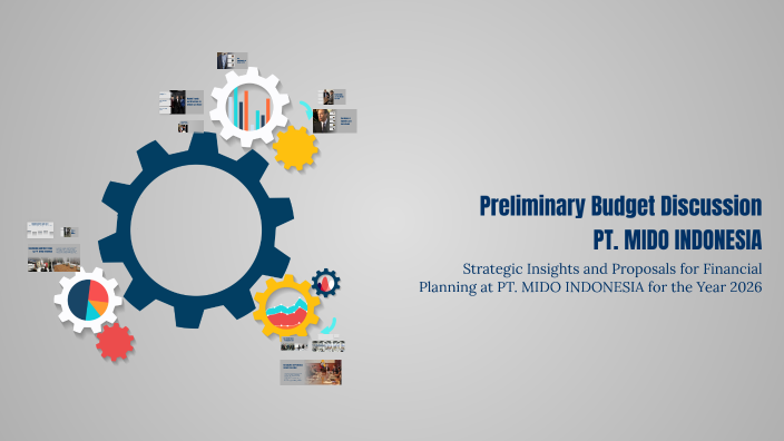 Preliminary Budget Discussion for PT. MIDO INDONESIA by Orlando ...