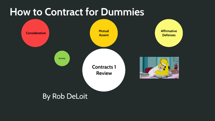 Contracts 1 Review by Dave DeLoit on Prezi