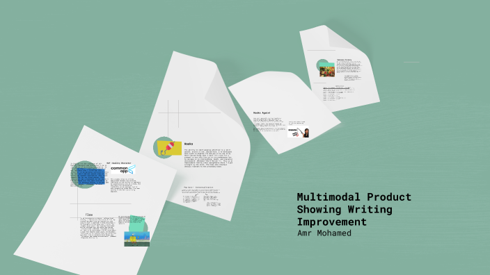 Multimodal Product Showing Writing Improvement by Amr Mohamed on Prezi