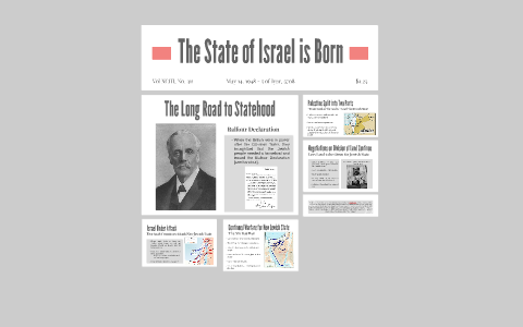 The State of Israel is Born by Dana Davidson