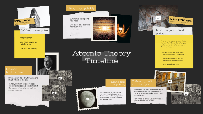 Atomic theory timeline project by Jayla Burkhalter on Prezi