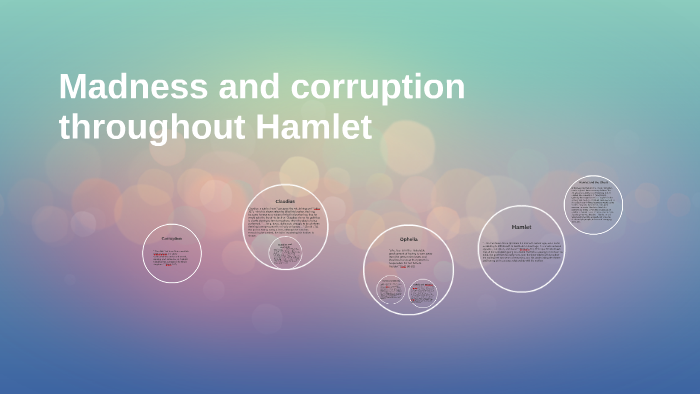 Madness and corruption throughout Hamlet by Lilia Rowland on Prezi