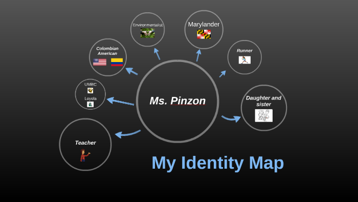 Ms. Pinzon's Identity Map by Amanda Pinzon