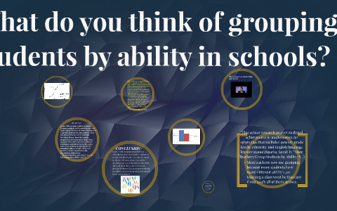 What do you think of grouping students by ability in schools by damian ...