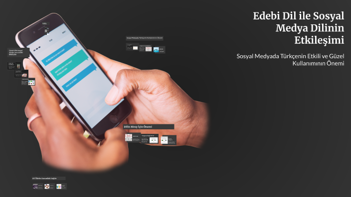 Edebi Dil ile Sosyal Medya Dilinin Etkileşimi by zeynep bıyıkoğlu on Prezi