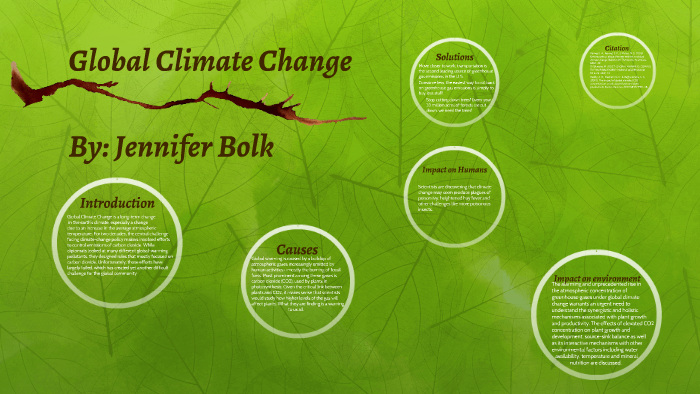 Global Climate Change by Jennifer Bolk on Prezi