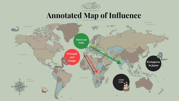 Annotated Map of Influence by Nicole Novotna on Prezi