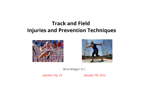 Track and Field Injuries and Prevention Techniques by Justine Brown on ...