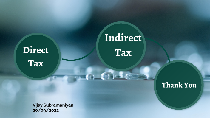 Direct and Indirect Tax - Update by Vijay Subramaniyan on Prezi