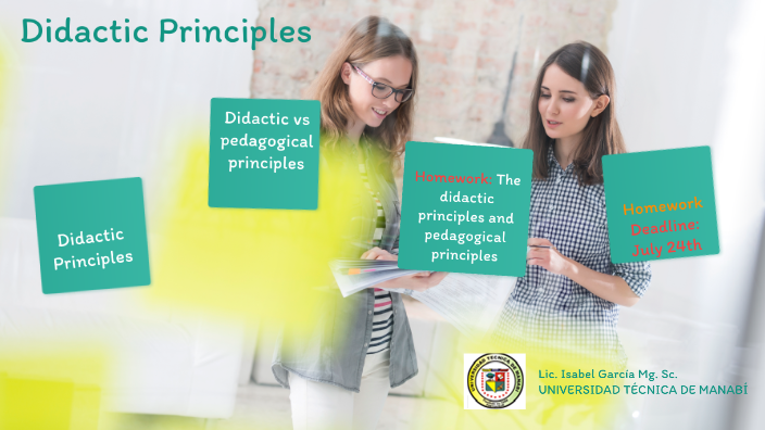 Didactic Principles by Isabel García Farfán on Prezi