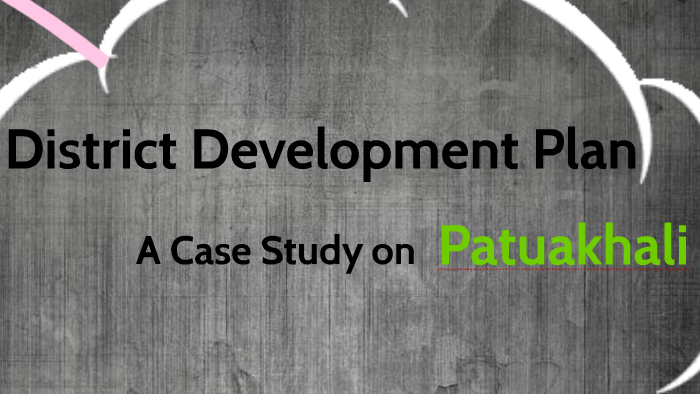 District Development Plan by P J