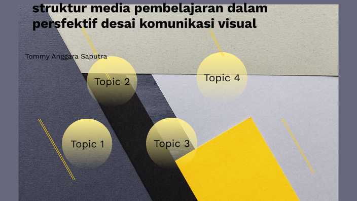Struktur Media Pembelajaran Dalam Persfektif Desai Komunikasi Visual By