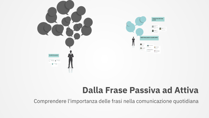 Dalla Frase Passiva ad Attiva by Erica Catalano on Prezi
