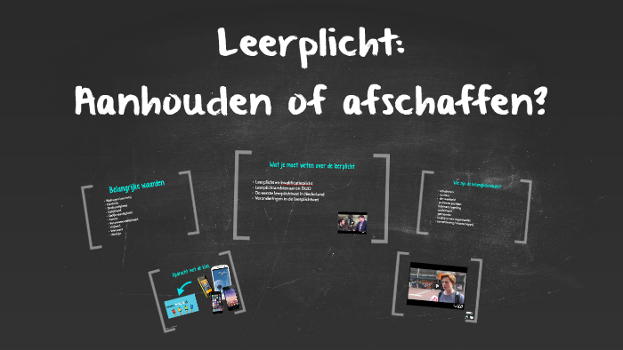 Leerplicht: by Koen Linssen on Prezi