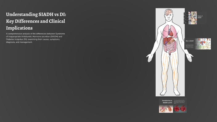 Understanding SIADH vs DI: Key Differences and Clinical Implications by ...