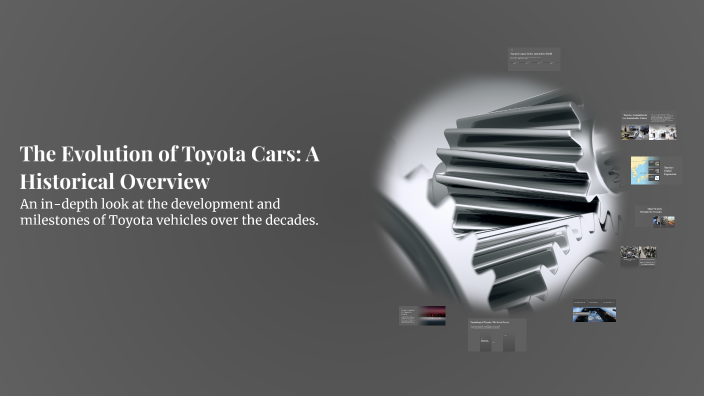 The Evolution of Toyota Cars: A Historical Overview by Abhishek Mishra ...