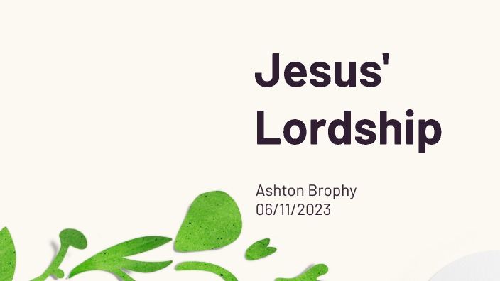 Life and Teachings of Jesus by Ashton Brophy on Prezi