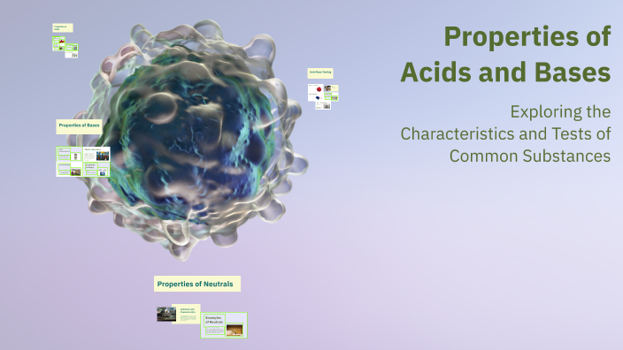 Properties of Acids and Bases by Shaina Farrell on Prezi