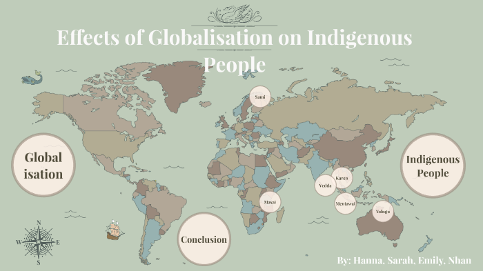 Effects of Globalisation on Indigenous People by Hanna M. on Prezi