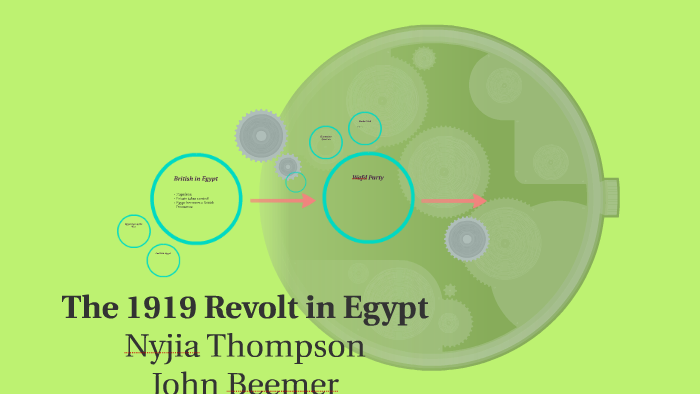 The 1919 Revolt in Egypt by nyjia thompson on Prezi