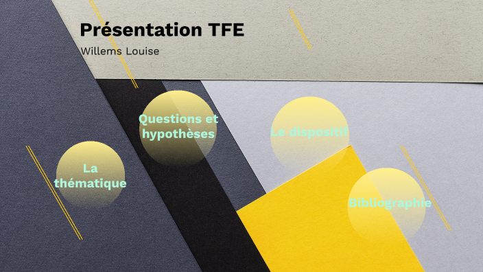 Présentation TFE by Louise Willems on Prezi