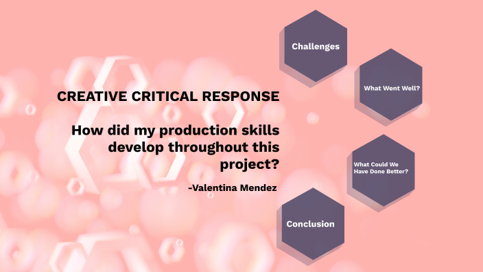 Creative Response Questions by valentina on Prezi