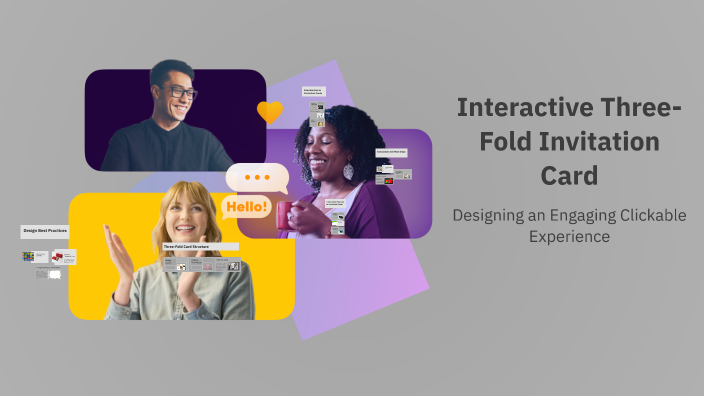 Interactive Three-Fold Invitation Card by Heli Parikh on Prezi