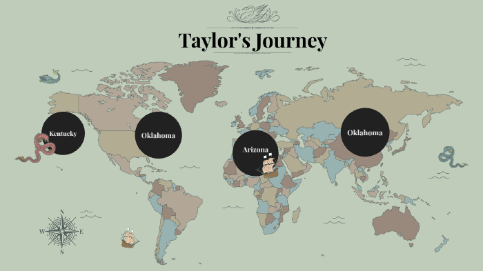 Taylor's Travel Map by Madison Chisholm on Prezi