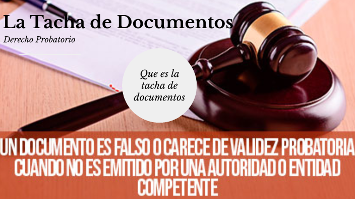 La Tacha de Documentos by Luis Fernando Ochoa Garcia on Prezi