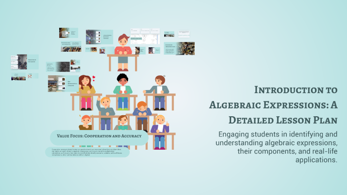 Introduction to Algebraic Expressions: A Detailed Lesson Plan by pearl ...