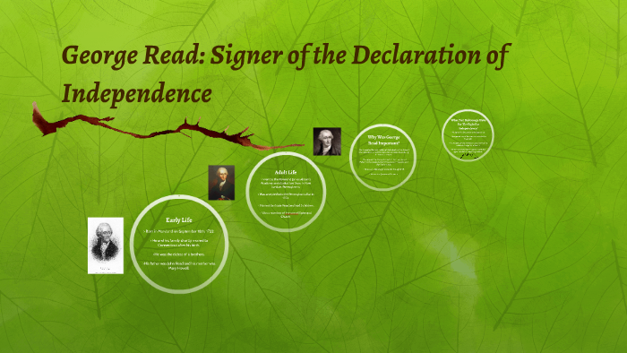 George Read: Signer of the Declaration of Independence by Faith ...