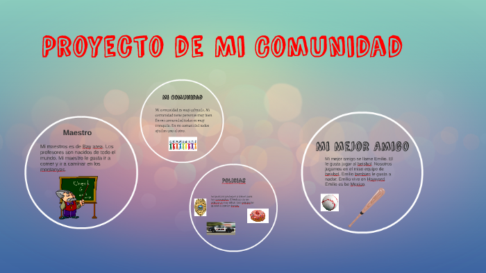 Proyecto de Mi Comunidad by david arana on Prezi