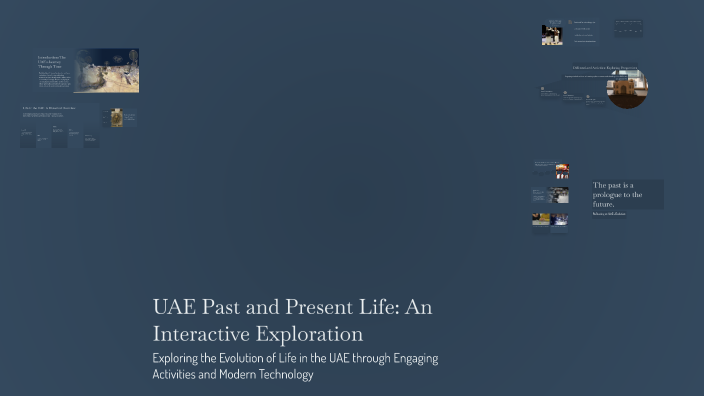 UAE Past and Present Life: An Interactive Exploration by Tayyaba Hadia ...